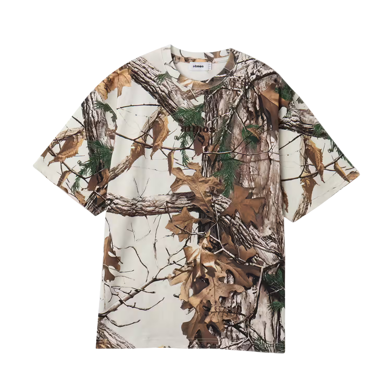 ATMOS EMBROIDERY CLASSIC LOGO CAMO T-SHIRT