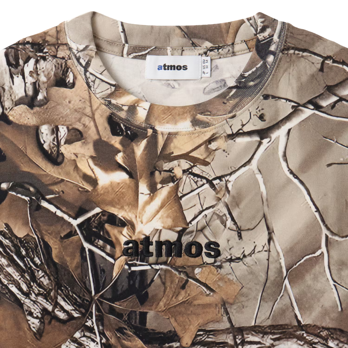 ATMOS EMBROIDERY CLASSIC LOGO CAMO T-SHIRT